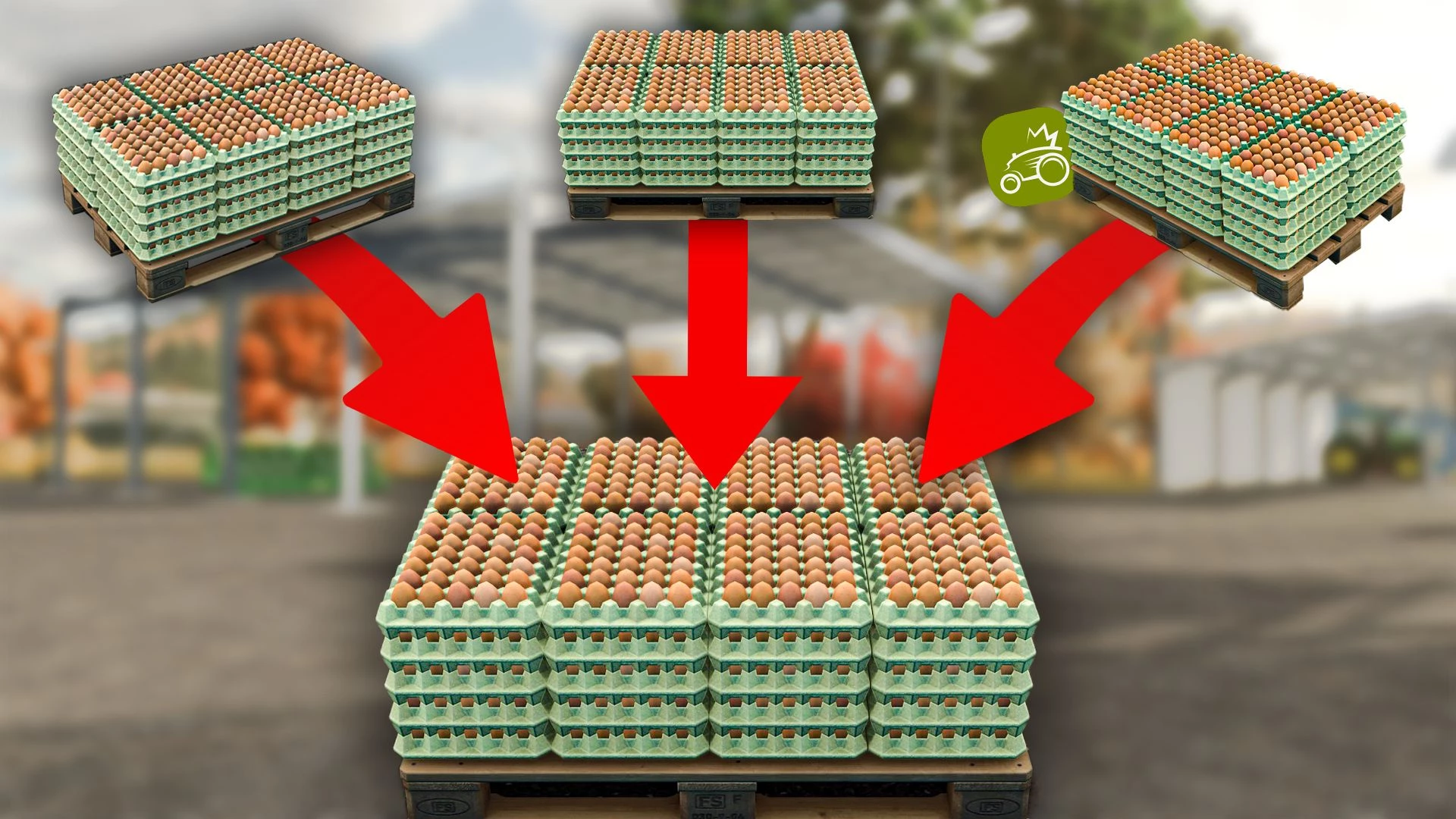 Larger capacity pallets V1.0.0.2 – FS25.net