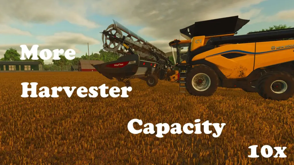 More Harvester Capacity V1.0.0.1 – FS25.net