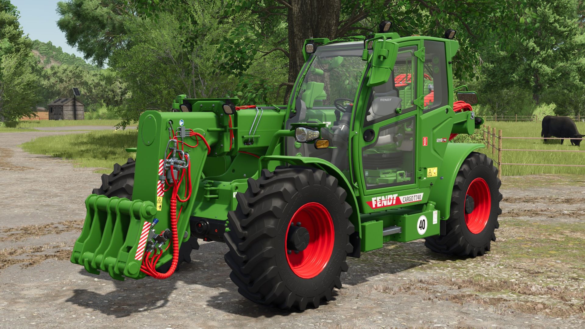 Fendt Cargo T740 (Choice of colors) V1.0 – FS25.net