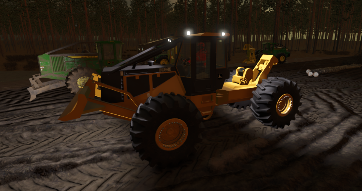 John Deere 648Glll Cable Skidder V1.0 – FS25.net