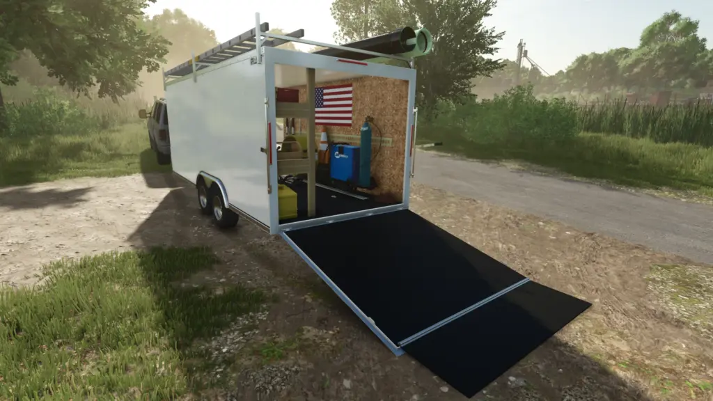 20ft Enclosed Trailer V1.0 – FS25.net
