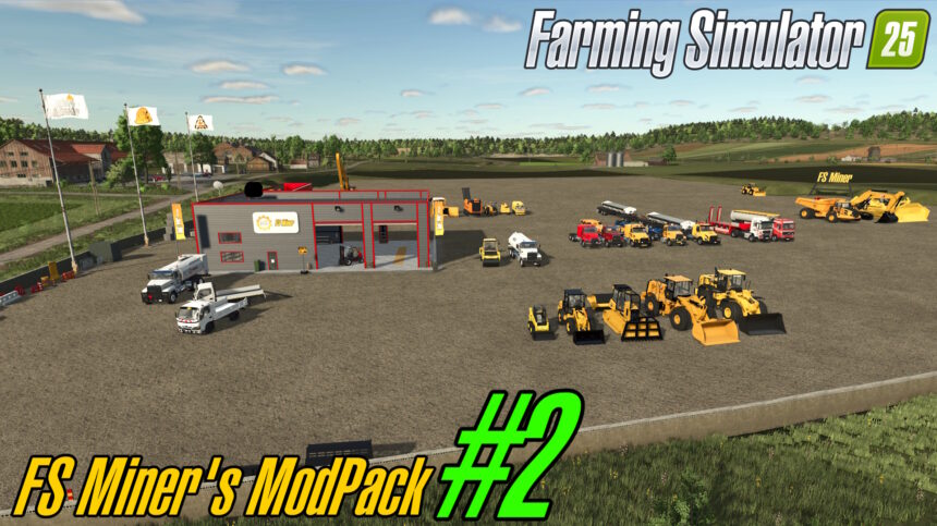 FS Miner's Mod Pack FS25 #2 January 2025 – FS25.net