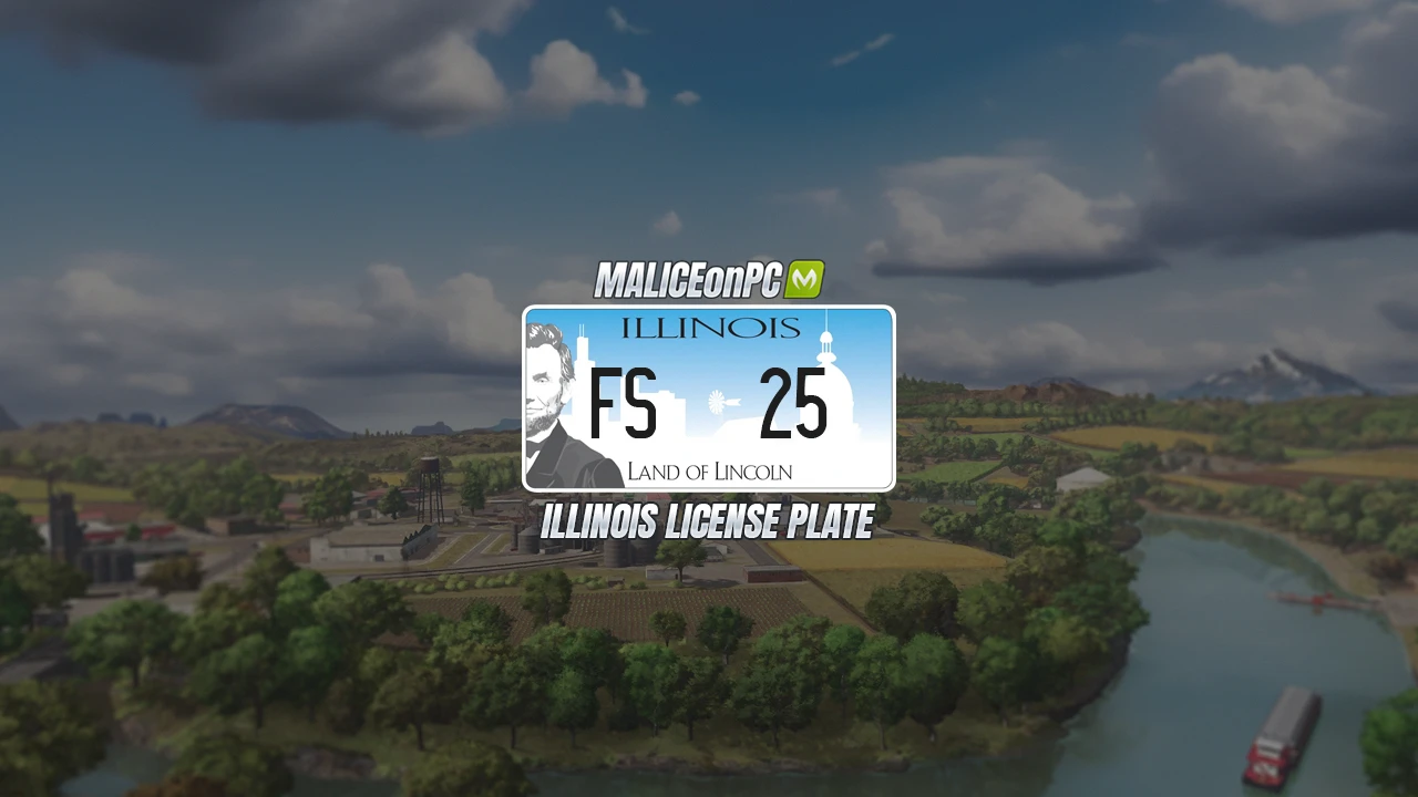 Illinois License Plate V1.0.0.1 – FS25.net