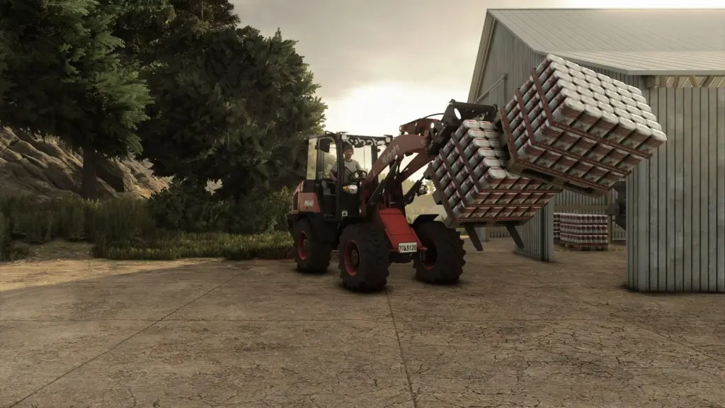 Pallet Fork with Tension Belt V1.1 – FS25.net