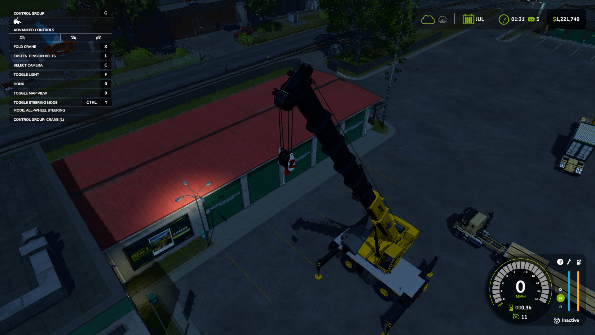 Grove GRT 655 Rough Terrain Crane V1.0 – FS25.net