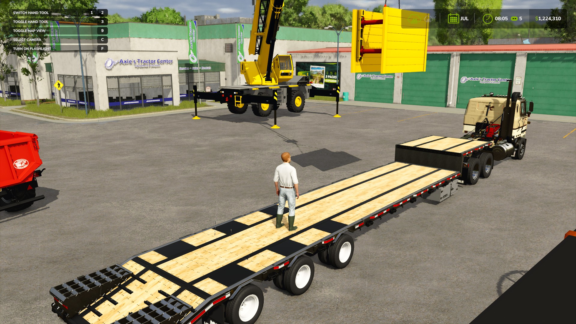 Grove GRT 655 Rough Terrain Crane V1.0 – FS25.net