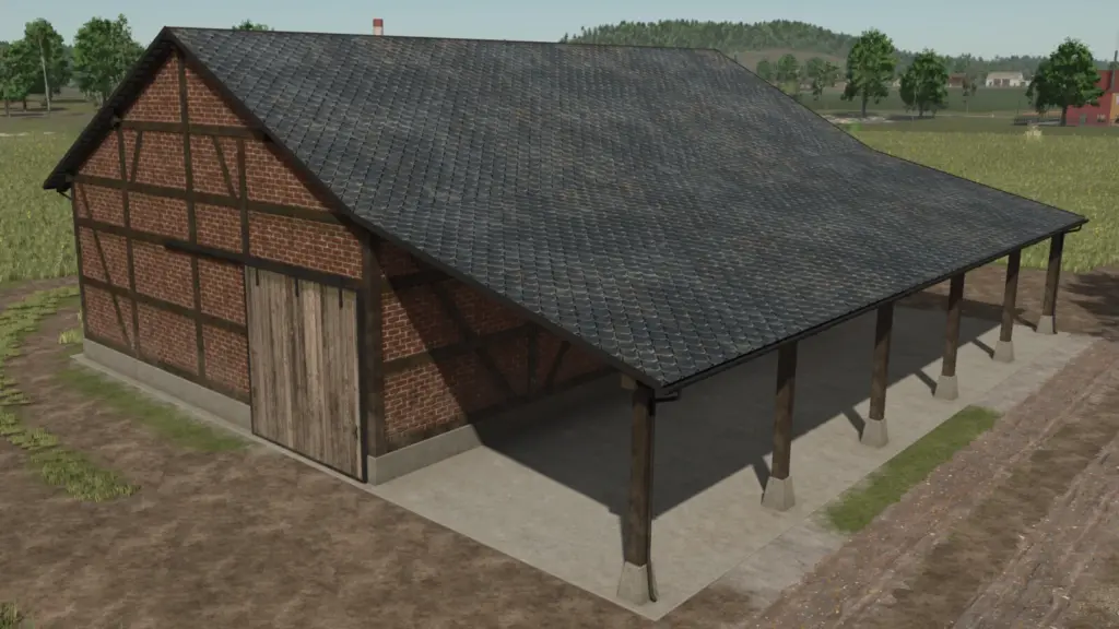 Half-Timbered Barn V1.0 – FS25.net