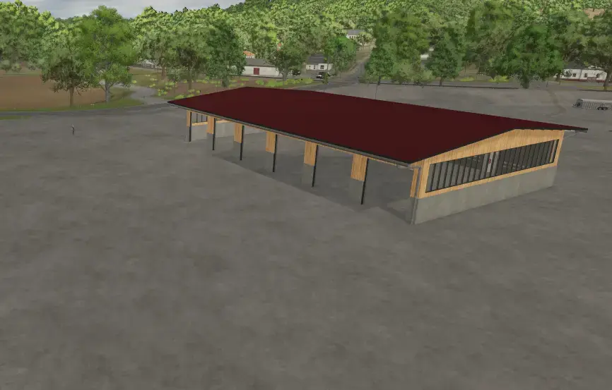 Drive-through halls V1.0.3 – FS25.net