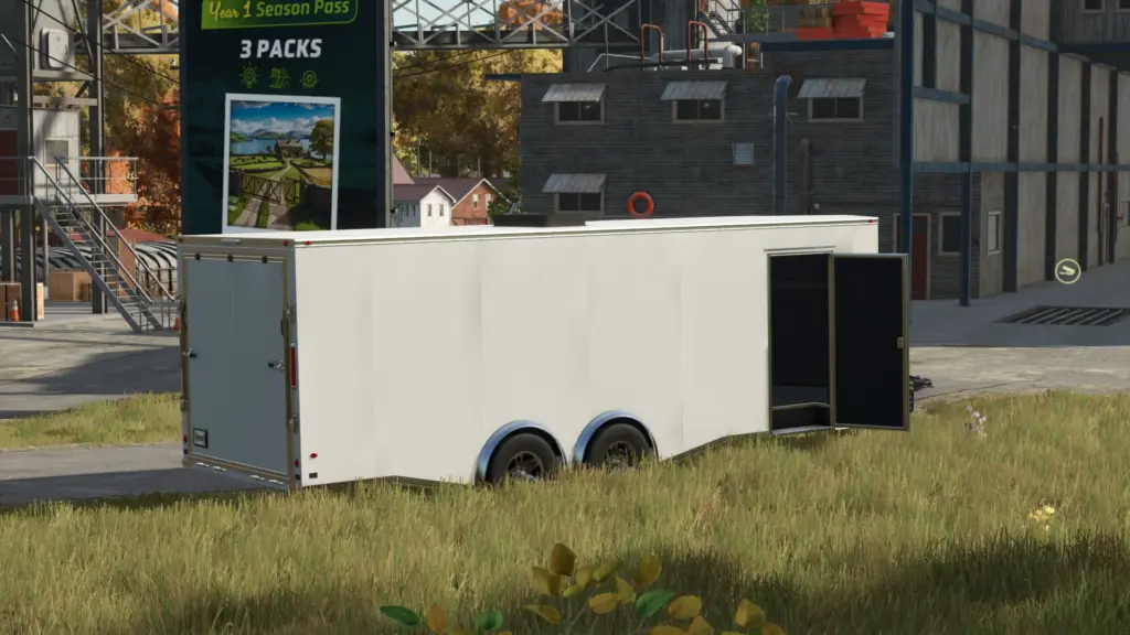 2 Axle Enclosed Trailer V1.0 – FS25.net