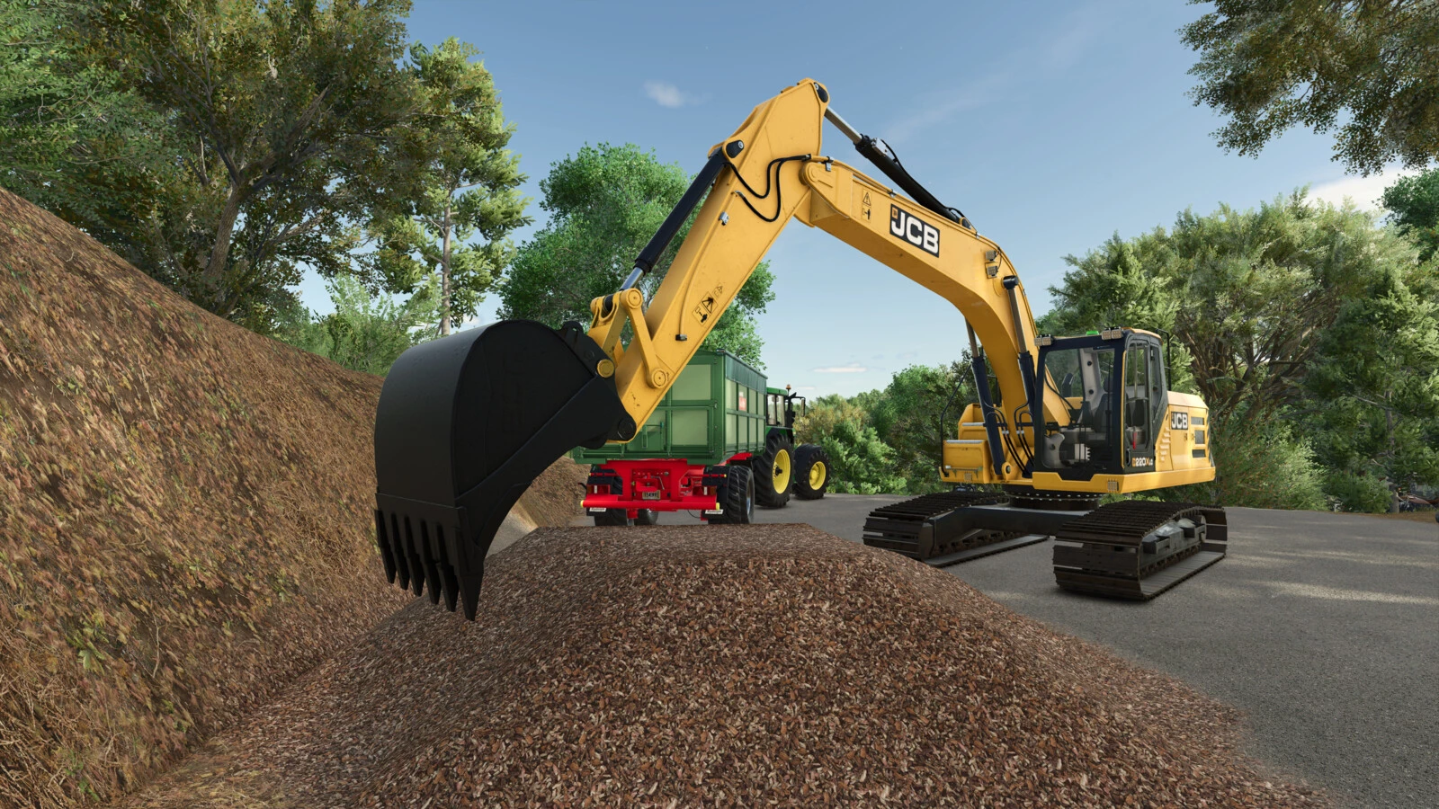 JCB 220X Excavator V1.0.0.2 – FS25.net