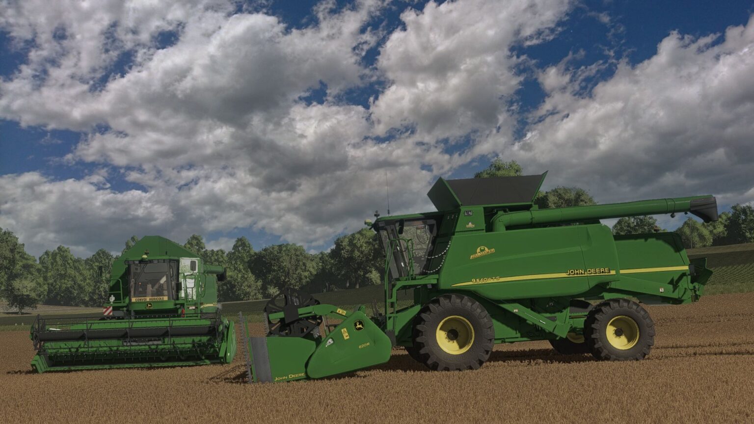 John Deere New Generation Combines V1.0 – FS25.net