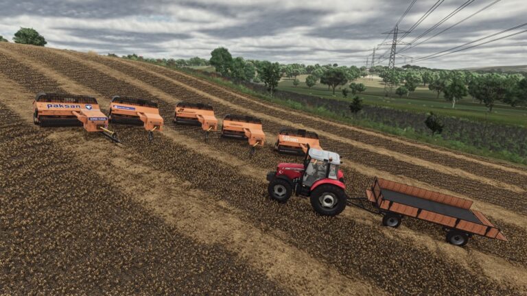 Small baler and trailer pack V1.0 – FS25.net