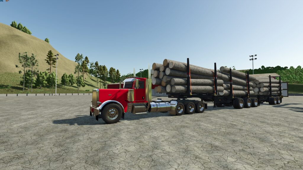 Doepker Super B Log Trailer V1.0 – FS25.net