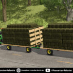 John Deere Hay Wagon V1.0 – FS25.net