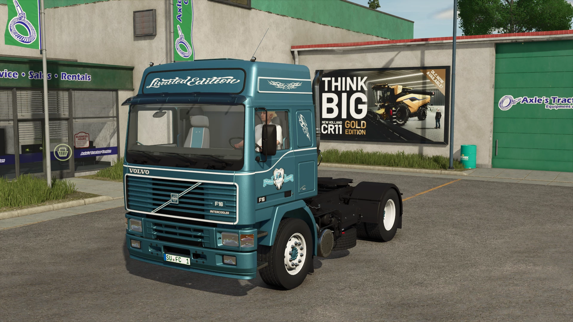 Volvo F16 Globetrotter Dolphin Edition V1.0 – FS25.net