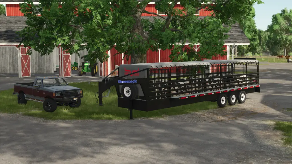 32FT Wilson Gooseneck Trailer V1.1 – FS25.net