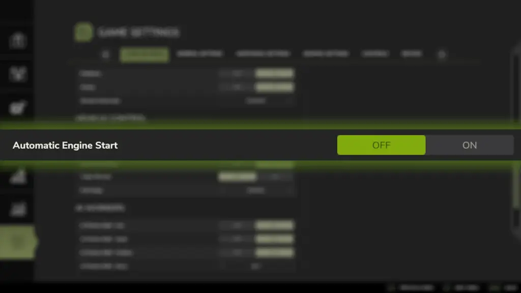 Disable Automatic Engine Start V1.0 – FS25.net