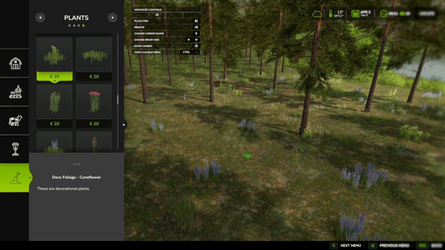 All Decorative Foliage V1.0.1 – FS25.net