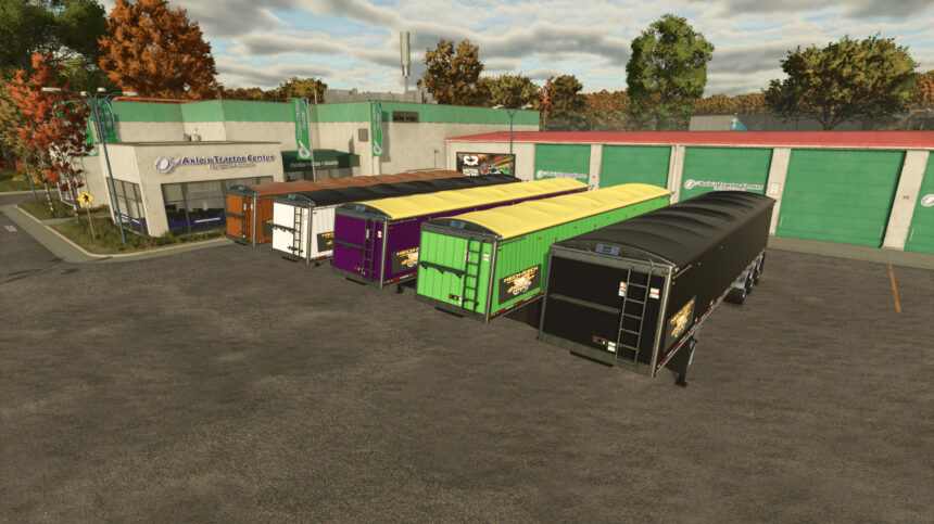 Bulk Transport Tripple Hopper V1.0 – FS25.net