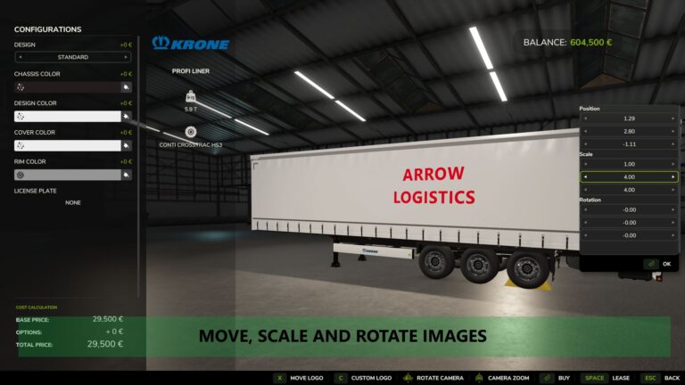 Custom logos on any vehicle V1.2.0.1 – FS25.net