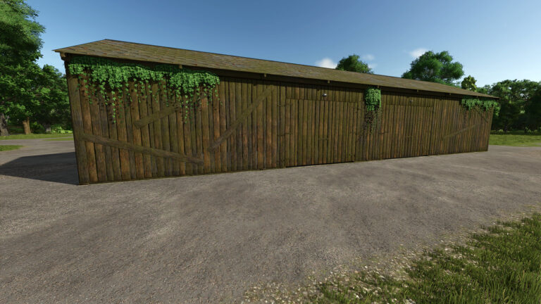 40x120 Implement Shed v1.0 – FS25.net
