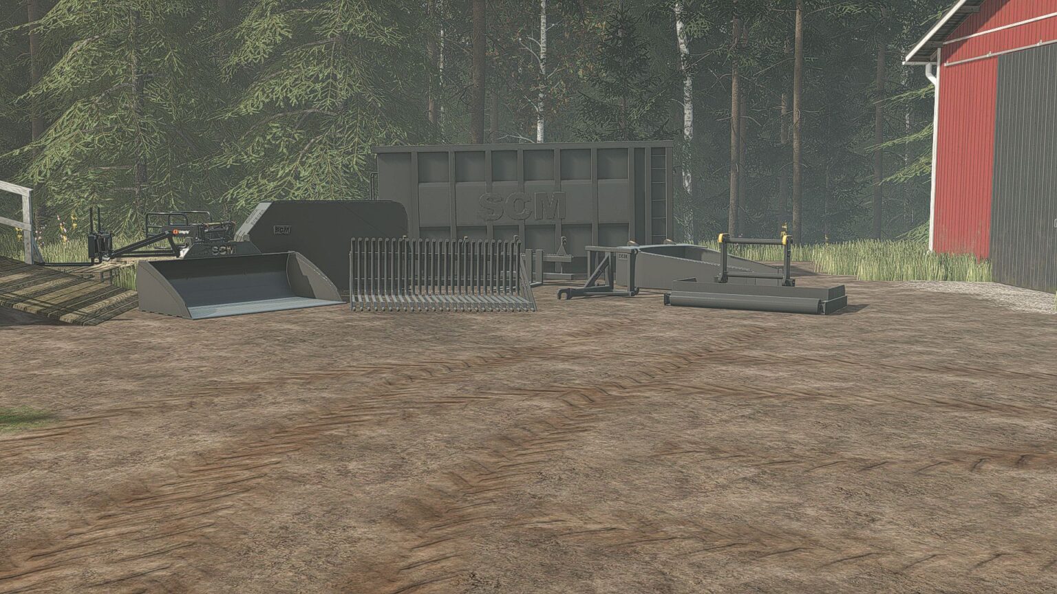 SCM wheel loaders tools pack V1.2 – FS25.net