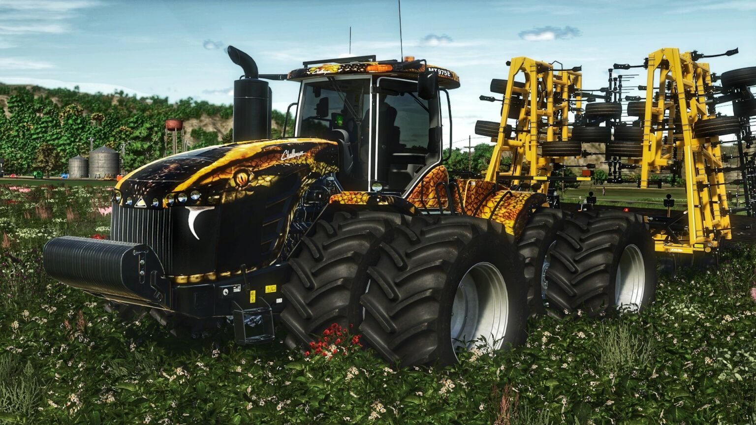 Challenger MT900E Field Anaconda V1.0 – FS25.net
