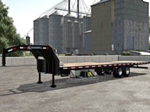 36ft Ironbull dovetail gooseneck trailer V1.0 – FS25.net