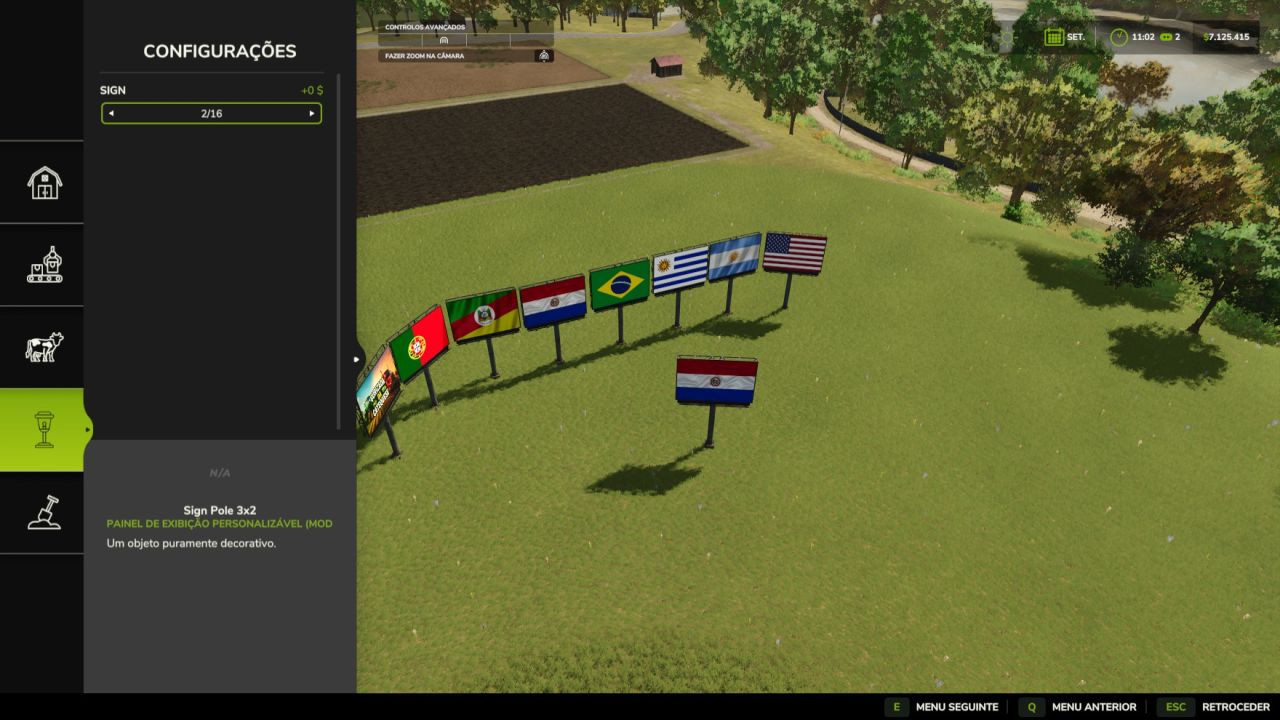 Country flags billboards V1.0 – FS25.net