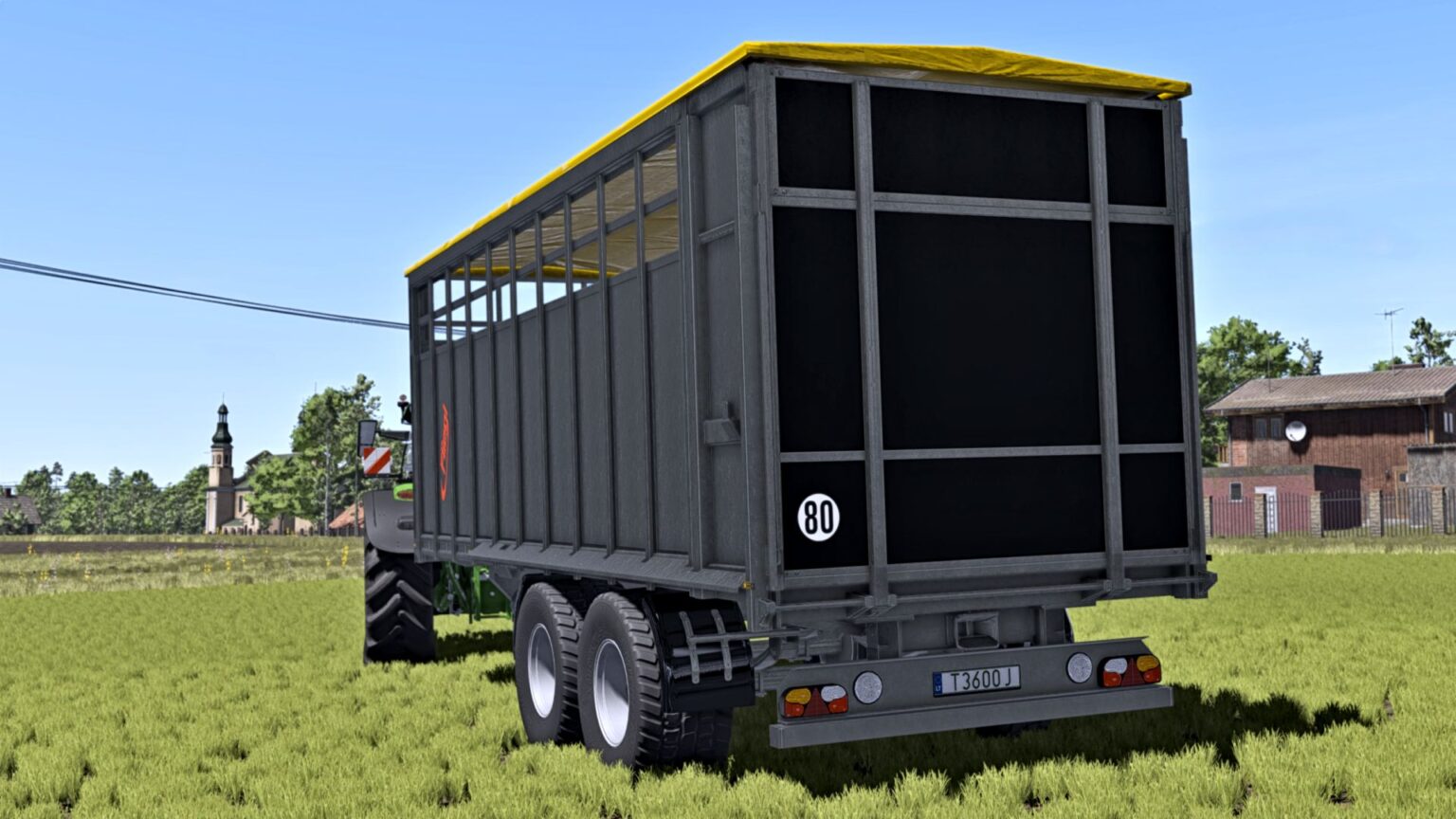 40ft Eby "PUNCH" Ruff Neck Cattle Trailer V1.0 – FS25.net
