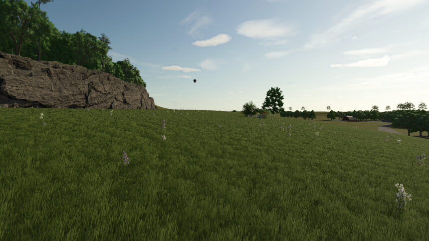 FarmerB0B's Empty Flat Map 4X V1.0 – FS25.net