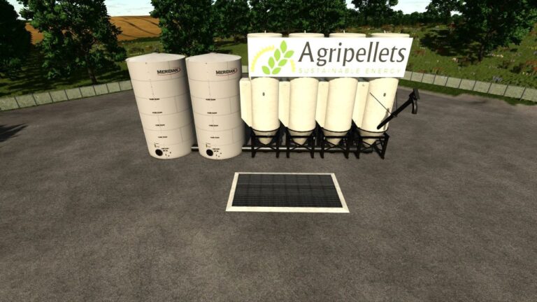 Straw and hay pellet production V1.0 – FS25.net