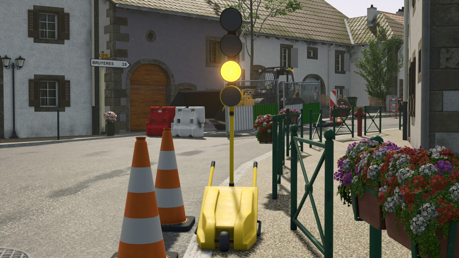 Temporary Worksite Signal V1.1 – FS25.net