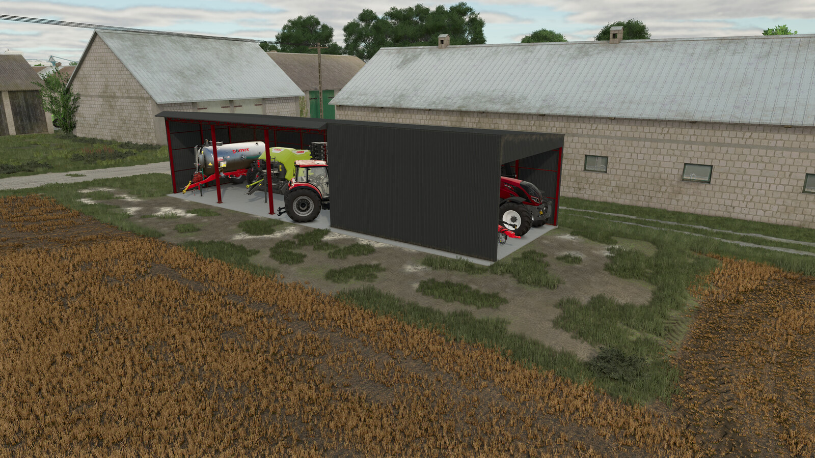Shed 20x6 V1.0 – FS25.net