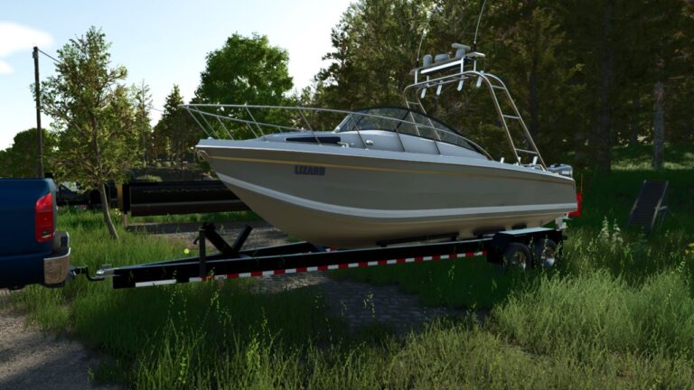 HD Boat Trailer V1.0 – FS25.net