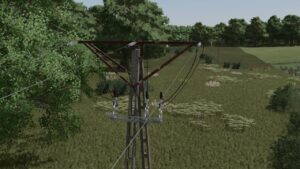 Pack of power poles (Prefab) V Beta 2 – FS25.net