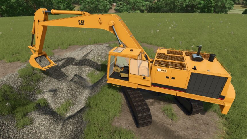CAT D7 Next Gen Dozer V1.0 – FS25.net