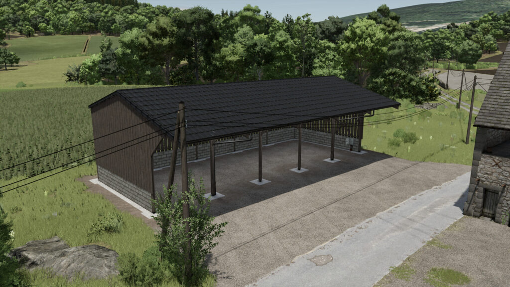 Constructible Wood Shed V1.1 – FS25.net
