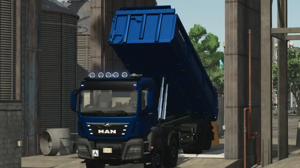 MAN TGS 4-axle tipper V1.0.0.1 – FS25.net