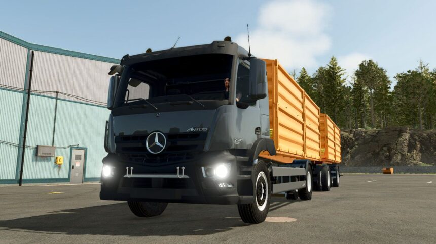 FS25 Mercedes-Benz mods – FS25.net