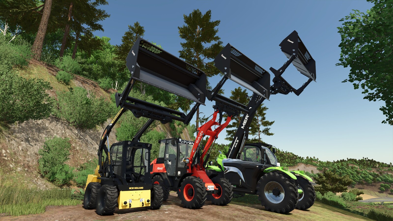 FS25 Forklifts and Excavators – FS25.net