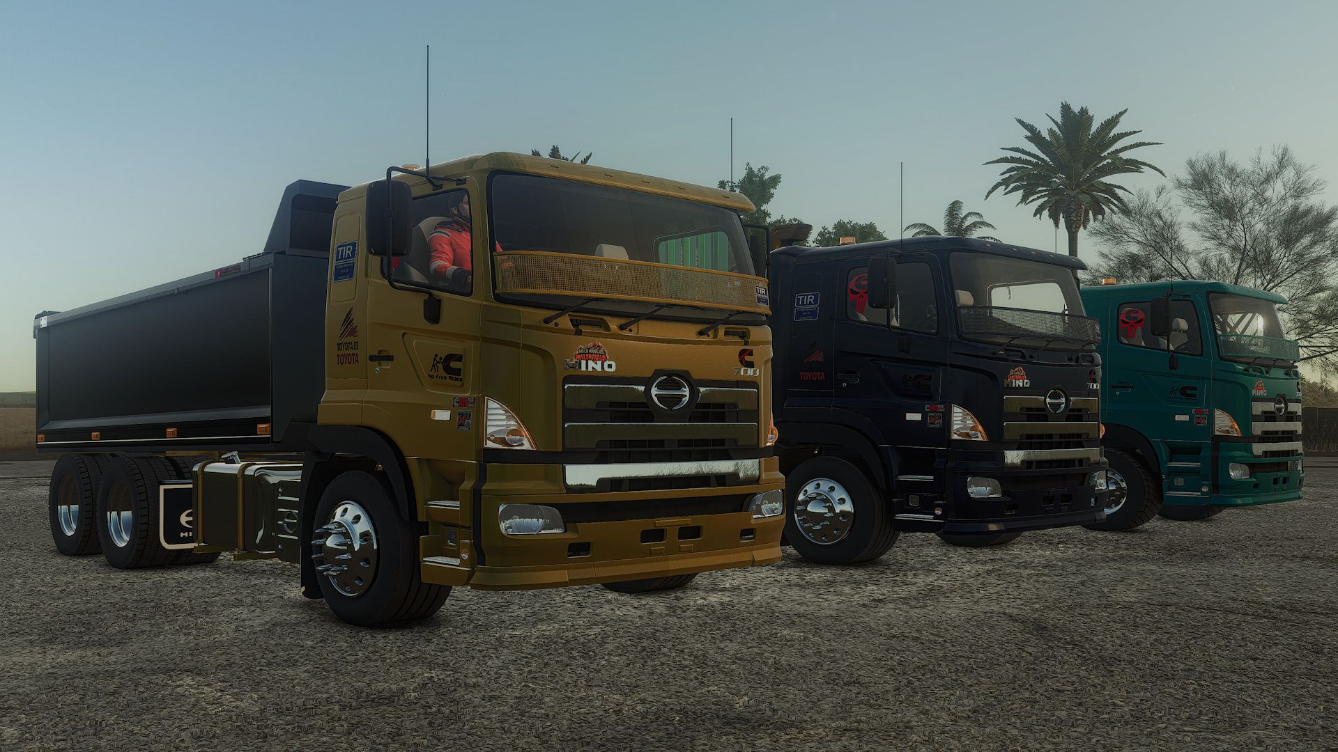 Toyota Hino 700 Pack V1.0.1 – FS25.net