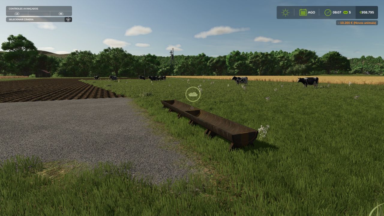 Trough to decorate pasture V1.0 – FS25.net