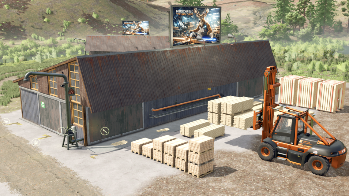 Advanced Sawmill - MH Edition V1.0 – FS25.net