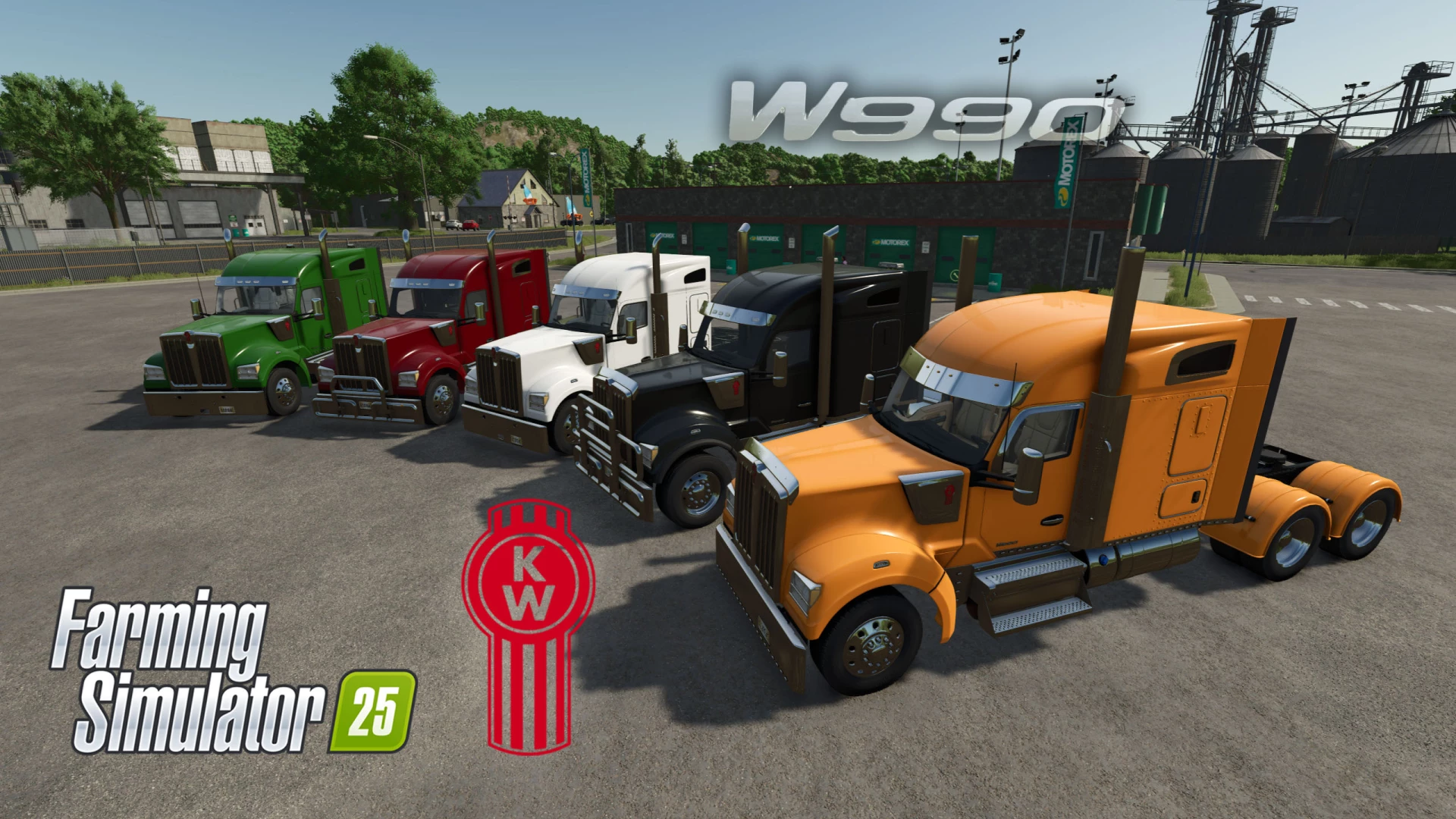 2020 Kenworth W990 - 76 Inch Mid Roof Sleeper V1.0 – FS25.net