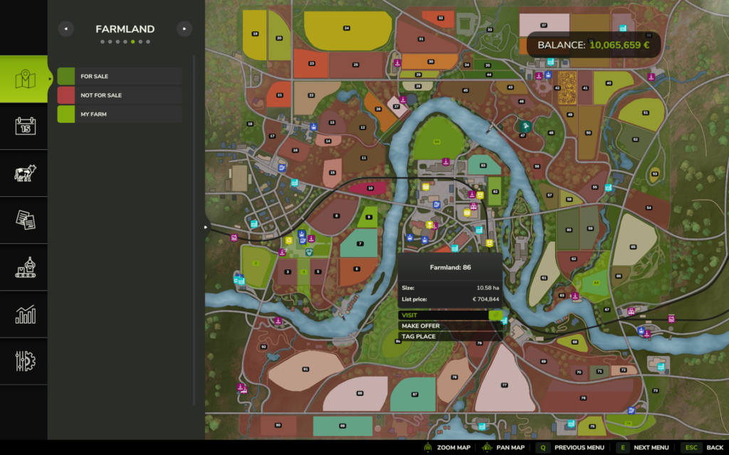 Farmland Market V0.6.1 – FS25.net