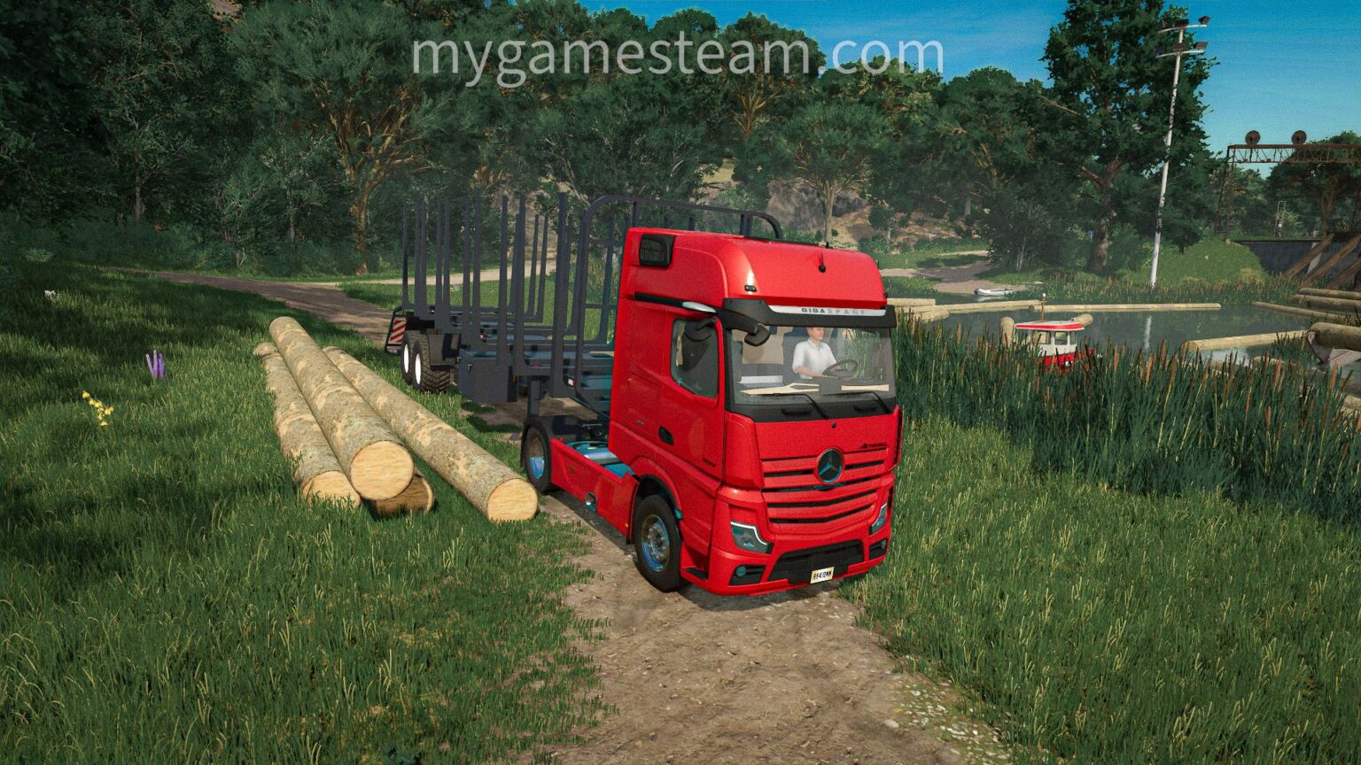 Guerra Wood Transport Trailer V1.0 – FS25.net