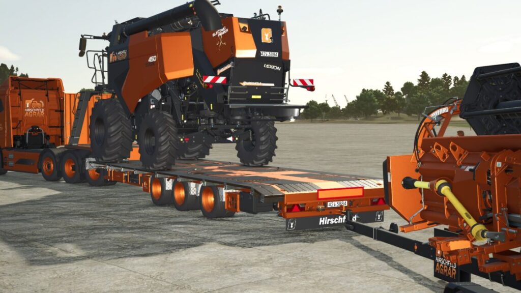 Hirschfeld Semi Lowloader 3A V1.0.0.2 – FS25.net