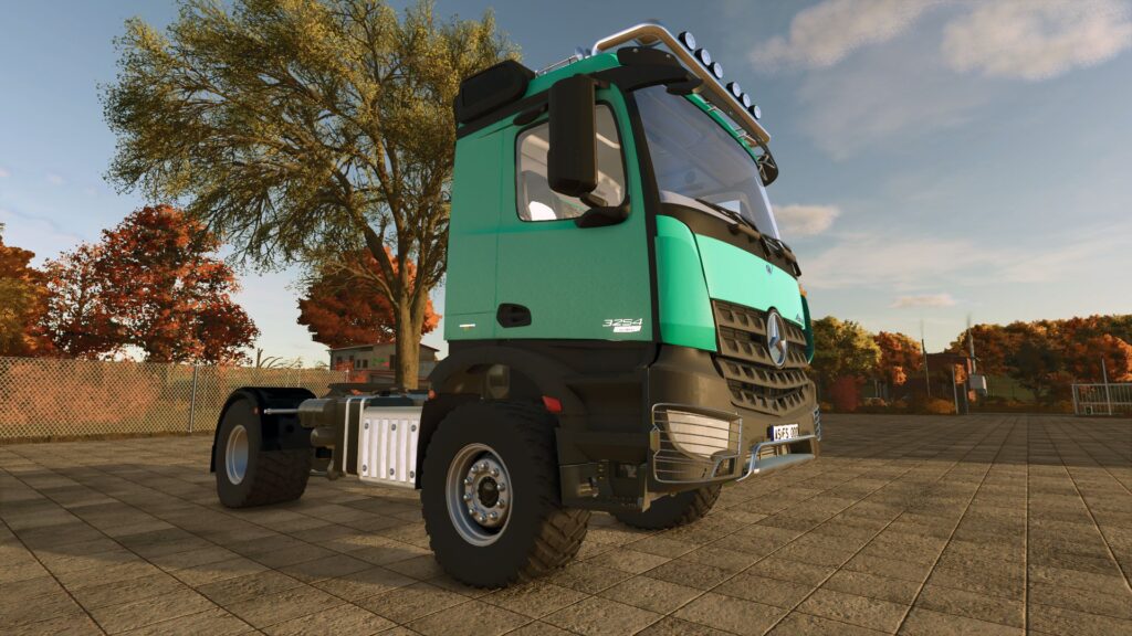 FS25 Mercedes-Benz mods – FS25.net