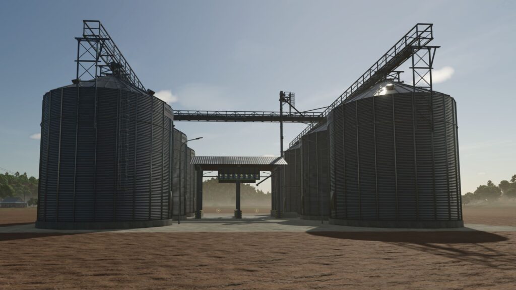 Modern grain silo V1.0 – FS25.net